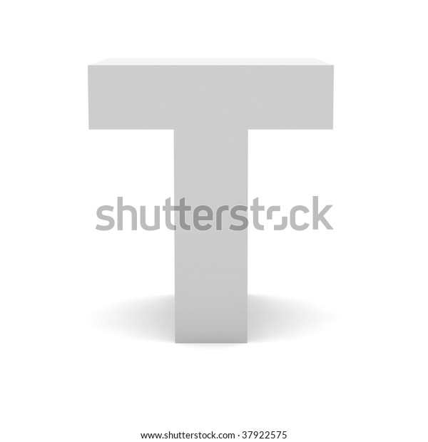 3d Letter T Stock Illustration 37922575 | Shutterstock