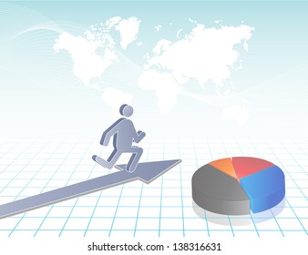 3d Man Stock Illustration 138316631