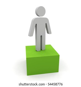 3d Man Stock Illustration 54458776 | Shutterstock