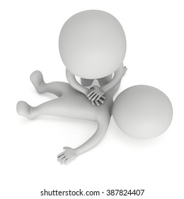 3d Man Doing Cpr First Aid Stock Illustration 387824407 | Shutterstock