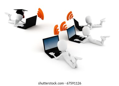 5,499 3d man teaching Stock Illustrations, Images & Vectors | Shutterstock