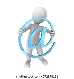 3d Man Email Stock Illustration 372978181 | Shutterstock