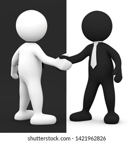 3d Man Equality Concept Stock Illustration 1421962826 | Shutterstock