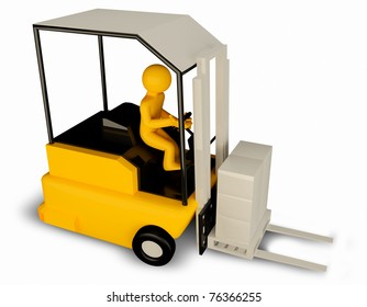 3d Man Handle Care Boxes Isolated 스톡 일러스트 76366255 | Shutterstock