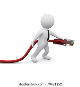 17,331 Cartoon Man Holding Computer Images, Stock Photos & Vectors ...