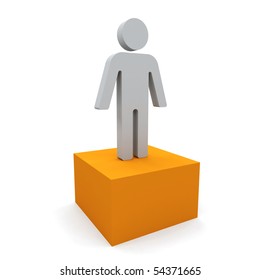 3d Man Stock Illustration 54458776 | Shutterstock