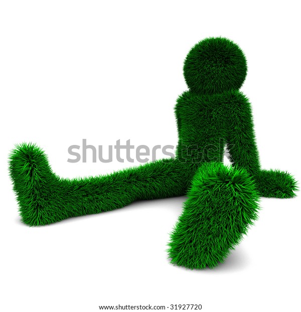 3d Man Isolated On White Stock Illustration 31927720 | Shutterstock