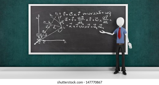 3d Man Research Scientist Physics Drawing 库存插图 147770846 | Shutterstock