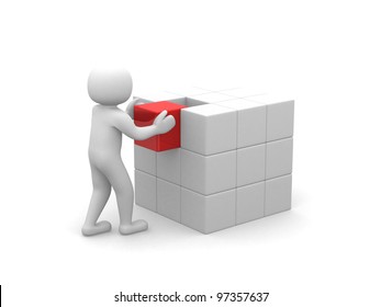 39,567 3d man construction Images, Stock Photos & Vectors | Shutterstock