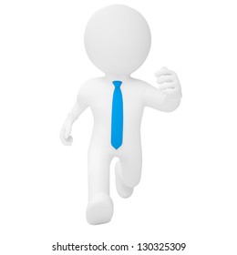 3d Man Running Isolated Render On 스톡 일러스트 130325309 | Shutterstock