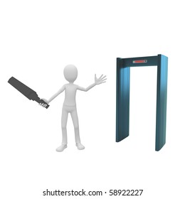 3,359 Security man gate Stock Illustrations, Images & Vectors ...