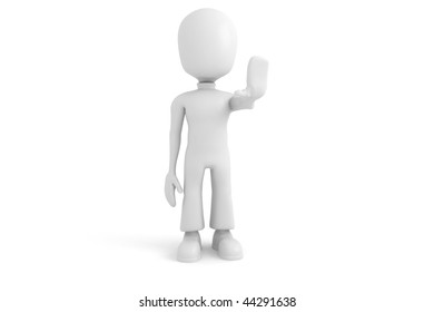 3d Human Thumb Sign Approval Ok Stock Illustration 63484378
