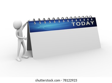 4,353 3d man calendar Images, Stock Photos & Vectors | Shutterstock