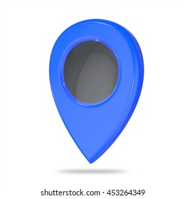 3d Map Point Icons Stock Illustration 453264349 | Shutterstock