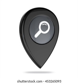 3d Map Point Icons Stock Illustration 453265093 | Shutterstock