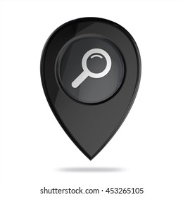 3d Map Point Icons Stock Illustration 453265093 | Shutterstock