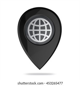 3d Map Point Icons Stock Illustration 453265477 | Shutterstock