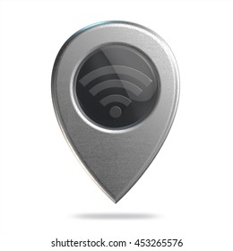 3d Map Point Icons 스톡 일러스트 453265576 | Shutterstock