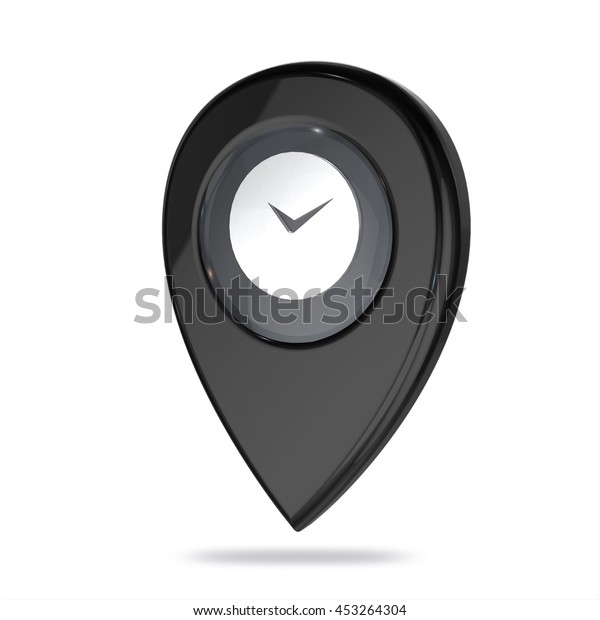 3d Map Point Icons Stock Illustration 453264304 | Shutterstock
