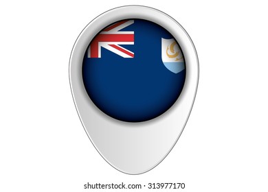 3d Map Pointer Flag Illustration Country Stock Illustration 313977170 ...