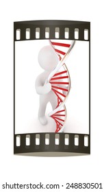 3d Men Dna Structure Model On Stock Illustration 248830501 | Shutterstock