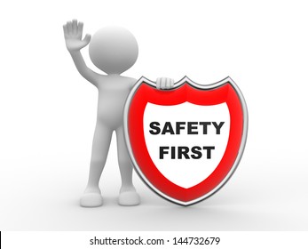 8,305 Safety first 3d Images, Stock Photos & Vectors | Shutterstock