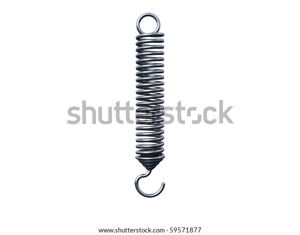 3d Metal Spring Hook Stock Illustration 59571877 | Shutterstock