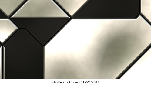 3d Metallic Texture Spaceship Pattern Surface Stock Illustration ...