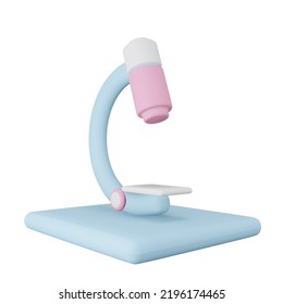 3d Microscope Icon Illustration Render Stock Illustration 2196174465 ...
