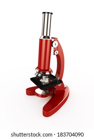 3d Microscope Isolated Stock Illustration 183704090 | Shutterstock