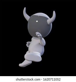 3d Model Character Action Pose Stock Illustration 1620711052 | Shutterstock