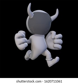 3d Model Character Action Pose Stock Illustration 1620711061 | Shutterstock
