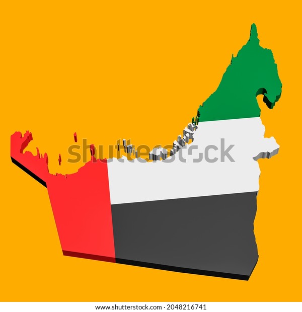 노란색 배경에 있는 태극기 색깔의 UAE 스톡 일러스트 2048216741 | Shutterstock
