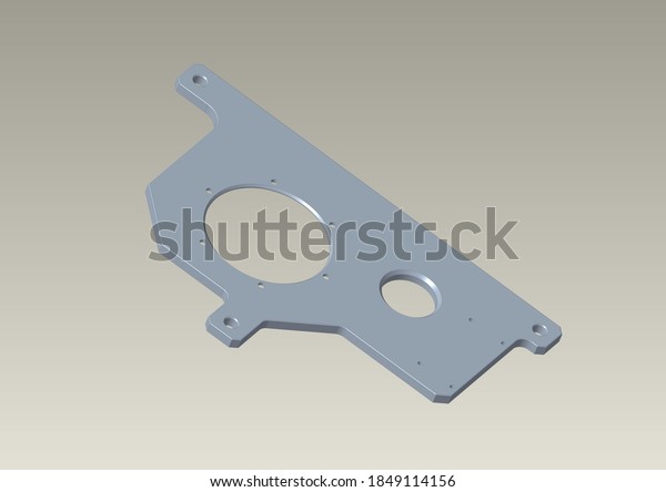 3d Model Perspective Geometry Modeling Appearance Stock Illustration ...