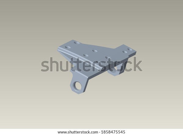 3d Model Perspective Geometry Modeling Appearance Stock Illustration ...