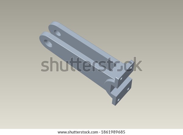 3d Model Perspective Geometry Modeling Appearance Stock Illustration ...