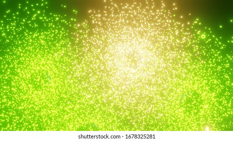 3d Model Render Particle System Physics Stock Illustration 1678325281 ...