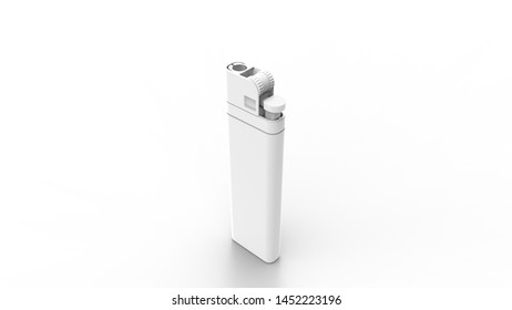 3d Model Rendering Lighter Isolated White Stock Illustration 1452223196 ...