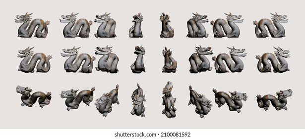 662 Dragon 3d Model Images, Stock Photos & Vectors | Shutterstock
