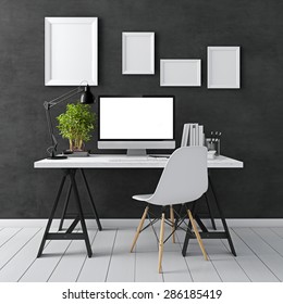 80,412 Office desk render Images, Stock Photos & Vectors | Shutterstock