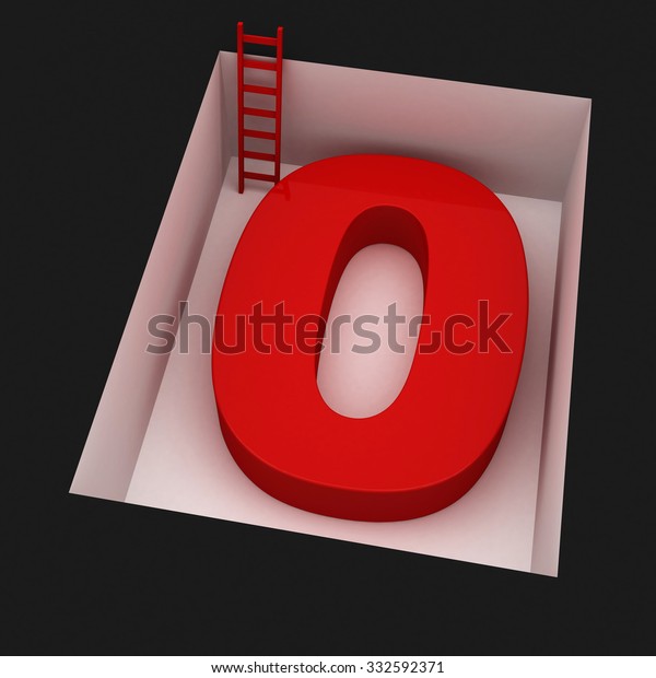 3d Number Pit Down Floor Stairs Stock Illustration 332592371 | Shutterstock