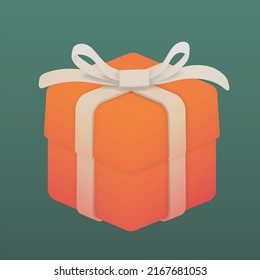 3d Orange Gift Boxes Open Closed Stock Illustration 2167681053 ...