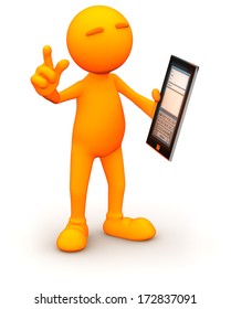 Orange Guy Man Ready Open Door Stock Illustration 183685298 | Shutterstock