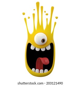 Similar Images, Stock Photos & Vectors of 3D render fantasy monster ...