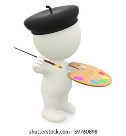 6,026 3d man paint Images, Stock Photos & Vectors | Shutterstock