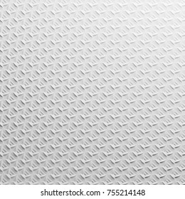 3d Parametric Wall Pattern White Flower Stock Illustration 755214148