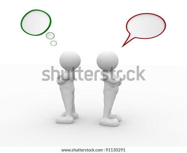 3d People Human Character Person Argue 库存插图 91130291 3d People Human Character Person Argue 库存插图 91130291
