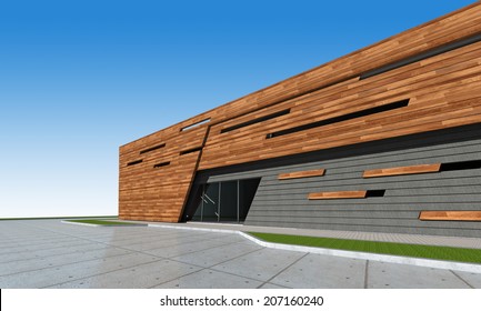 3d Perspective Building Stock Illustration 207160240 | Shutterstock