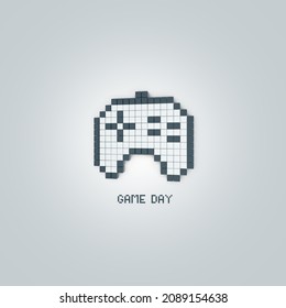 3d Pixel Game Remote Represent Game Stock Illustration 2089154638 ...