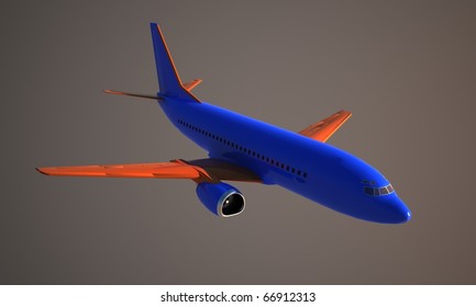 3d Plane Render Stock Illustration 66912313 | Shutterstock